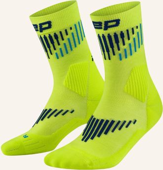CEP Cep Cep Cep Core Run Merino Socks, Mid Cut, 3.0, Men gruen