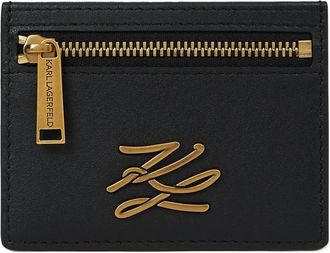 Karl Lagerfeld porte-cartes K/Autograph - Noir