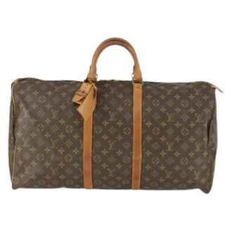 Louis Vuitton unisex, Pre-owned, Brun, Taille: ONE Size Sac Week-end en Toile Pre-owned