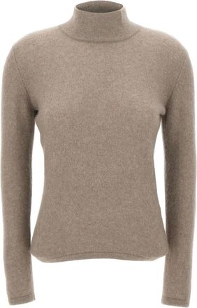 FILIPPO DE LAURENTIIS Pullover mit Stehkragen - Braun