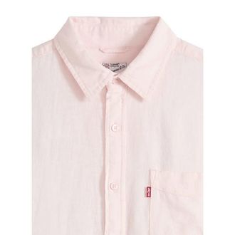 Levi's Chemise col classique en lin et coton m&eacute;lang&eacute;s