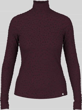 Marc Cain Langarmshirt mit Mock Neck