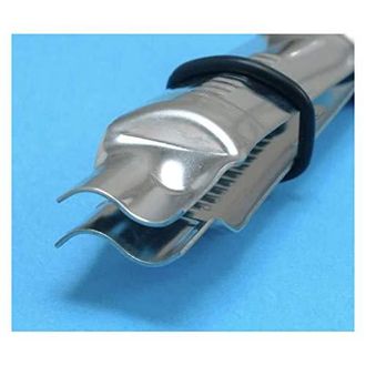 PME SL333 Einfache Prägezange in geradliniger Form, großes und kleines Format, Sortiment, 2-teilig, Edelstahl, Silver, 8.5 x 2 x 1.5 cm