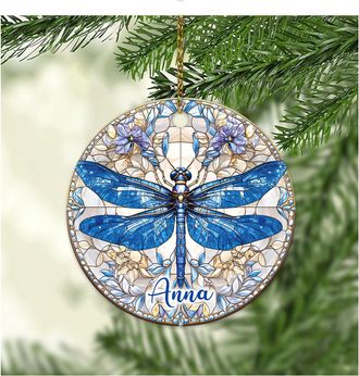 Generic Libelle H&auml;ngende Ornamente Mit Schnur Weihnachtsschmuck Keramik Geschenkanh&auml;nger