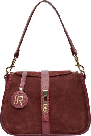 Isabella Rhea Burgund Rindsledertasche