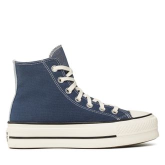 Converse Sneakers aus Stoff Converse Ctas Lift Hi A03821C Dunkelblau