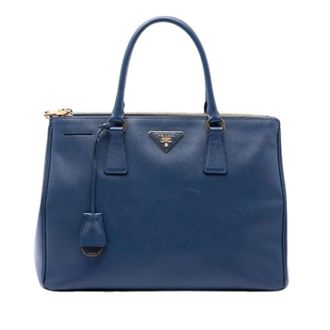 Prada Pre-owned Saffiano Tote Bag - - Pre-owned - Damen - Blau - ONE SIZE