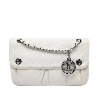 Chanel Pre-owned Leder chanel-taschen - - Pre-owned - Damen - Wei&szlig; - ONE SIZE