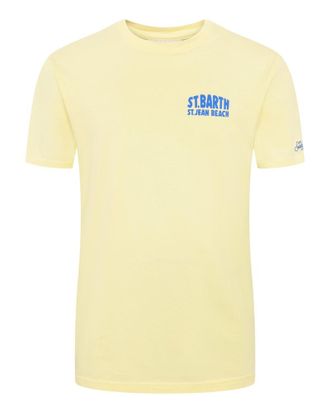MC2 Saint Barth Leichtes T-Shirt mit O-Neck und R&uuml;cken-Print in