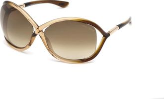 Tom Ford Whitney Sonnenbrille - - Accessories - Damen - Gelb - 64 MM