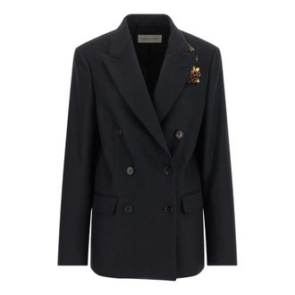 Dries Van Noten Barrysta Blazer - - Jackets - Damen - Blau - S