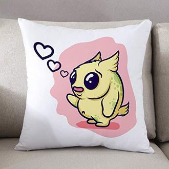 Bonamaison Le Jardin du Lin Zierkissenhüllen, Mehrfarbig, 45x45