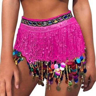 Generic Jupe Short Femme Hiver Femme Mi Bleu Tube Chic Véritable Culottes Matelassée La Fleurs 80 Vieux Nouer Parapluie Chocolat Pailletée Ceinture Sarouel Re