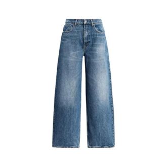Polo Ralph Lauren Weite Bein Jeans mit lockerer Passform - - Jeans - Damen - Blau - W26