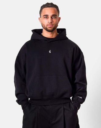 Sixth June Sweat &agrave; capuche avec broderie coeur - Noir