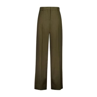 Stella McCartney Wide Hosen - - Trousers - Damen - Gr&uuml;n - S