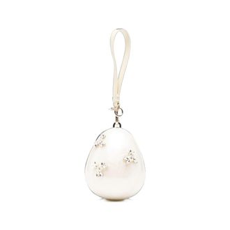 Simone Rocha Crystal-embellished Egg Tote Bag