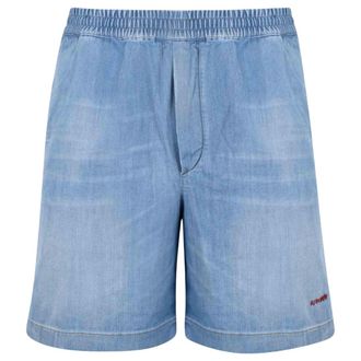 Dsquared2 Relaxed Fit Hellblaue Denim-shorts