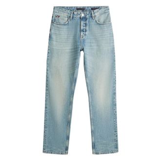 Tommy Hilfiger Homme, Jeans, Bleu, Taille: W33 L30 Jean Tapered Harlem