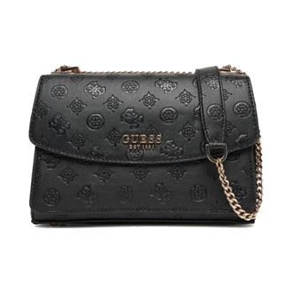 Guess Femme, Sacs, Noir, Taille: ONE Size Phoebe Xbody Flap Sac bandoulière