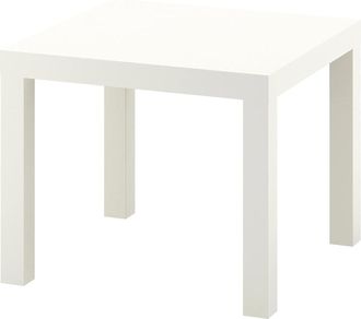 IKEA Ikea Lack Beistelltisch, 55 x 55 cm, Wei&szlig;