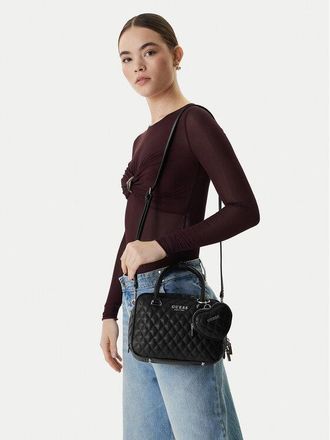 Guess Handtasche Atabey HWQG98 94050 Schwarz