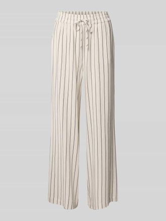 Selected Loose Fit Weite Hose aus Viskose-Leinen-Mix Modell VIVA-GULIA