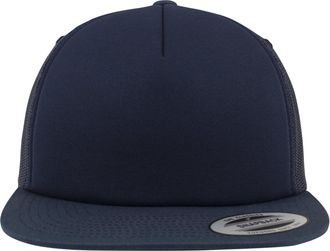 Flexfit Cap Foam Trucker, Navy, one Size, 6005FF