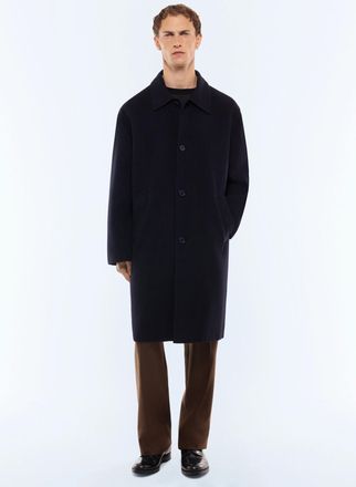 Fursac Manteau droit en laine - Taille XXL - Homme