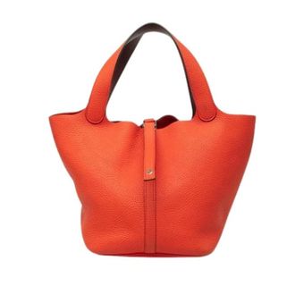 Herm&egrave;s Pre-owned Picotin Lock - Femme - Pre-owned - Orange - Taille: ONE Size