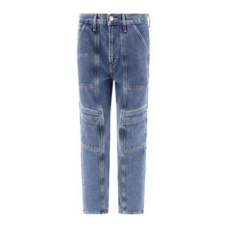 A Gold E Homme, Jeans, Bleu, Taille: W30 Cooper Cargo Jeans