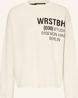 Worst Behavior Wrstbhvr Pullover Nieo weiss