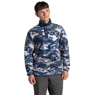 Craghoppers Dewlish II Fleece-Oberteil f&uuml;r Herren, &Uuml;ber den Kopf (Ecru)