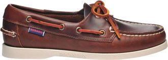 Sebago Femme, Chaussures, Brun, Taille: 37 1/2 EU Dockside Portland Waxed