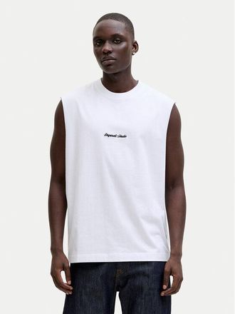 Jack & Jones Jack & Jones Tank-Top Norrebro Emb 12292009 Wei&szlig; Regular Fit