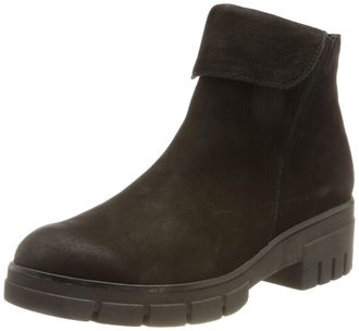 Marco Tozzi Damen 2-2-25401-25 Nubuck Stiefelette, BLACK, 38 EU