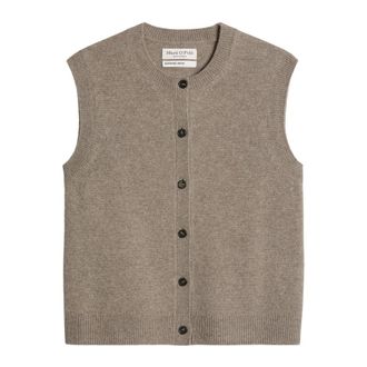 Marc O'Polo Strick-Cardigan aus Schurwolle - - Knitwear - Damen - Braun - M