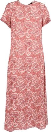 Max Mara Femme, Robes, Rouge, Taille: 44 FR Abito Crespo