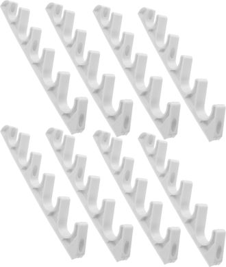 SOLUSTRE Verstellclip Aus Nylon 8 Stück Für Garten Und Campingstühle Mit 5-facher Verstellmechanik Fünf Zahn Schnalle Leichter Outdoor Klappstuhlersatz