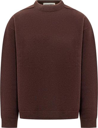 STUDIO NICHOLSON Pull Hemyl 5GG Guernsey - Homme - Pulls - Brun - Taille: XS