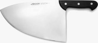 Arcos Fleischermesser Cleaver - Klinge aus Nitrum Edelstahl 28 cm - Griff aus Polypropylen, Widerstandsf&auml;hig und Hygienisch - Schwarz, Serie Universal