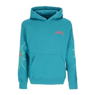 PROPAGANDA Dreieck Web Hoodie in Petrol - - Sweatshirts & Hoodies - Herren - Blau - XL