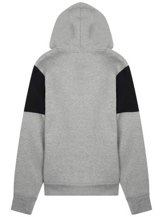 Balenciaga Logo-Embroidered Cotton Sweatshirt - Gray
