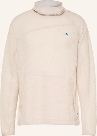Kl&auml;ttermusen Fleece-Hoodie Gimle weiss
