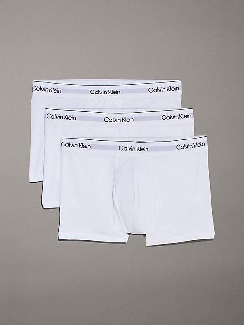 3er-pack Boxershorts - Modern Cotton - White/white/white - Herren - 4XL