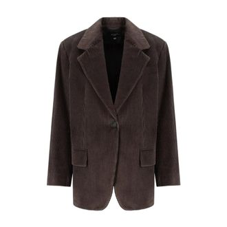Max Mara Femme, Vestes, Brun, Taille: 40 FR Formia Single-Breasted Blazer