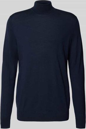 Profuomo Pullover aus Merinowolle mit Rollkragen