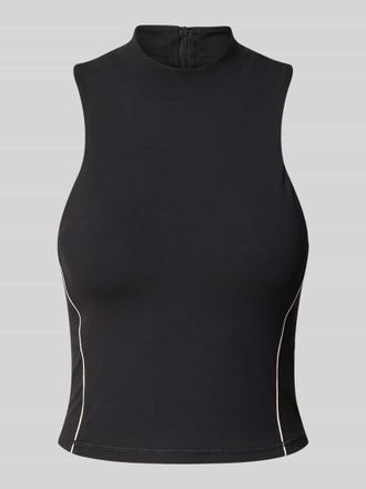 Fabletics Slim Fit Top mit Kontrastn&auml;hten Modell Malbon