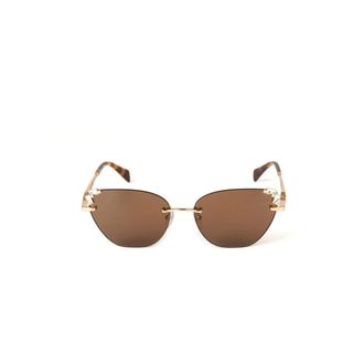 Blumarine Sbm230S Sonnenbrille - - Accessories - Damen - Braun - ONE SIZE