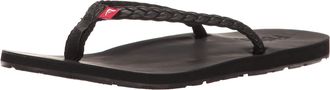 Flojos Damen Harper Flipflop, Schwarz, 38 EU